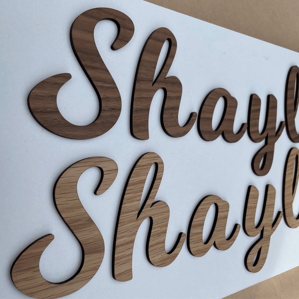 Wooden Letters - Etsy Australia