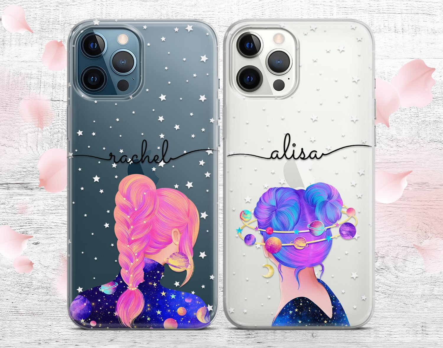 Celestial Sisters 12 Pro Case Custom Matching Phone Cases Xs | Etsy