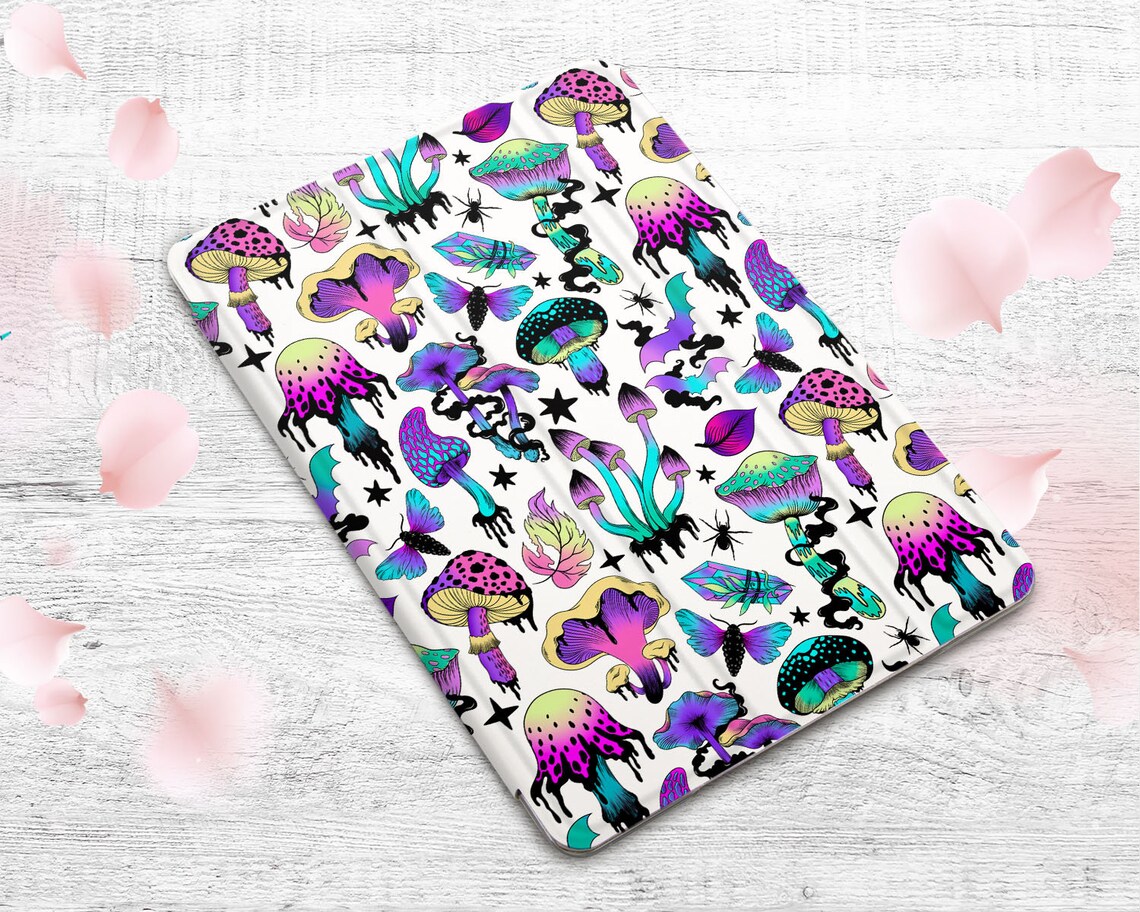Mystic Mushrooms iPad Pro 11 case trippy forest Apple iPad Air | Etsy
