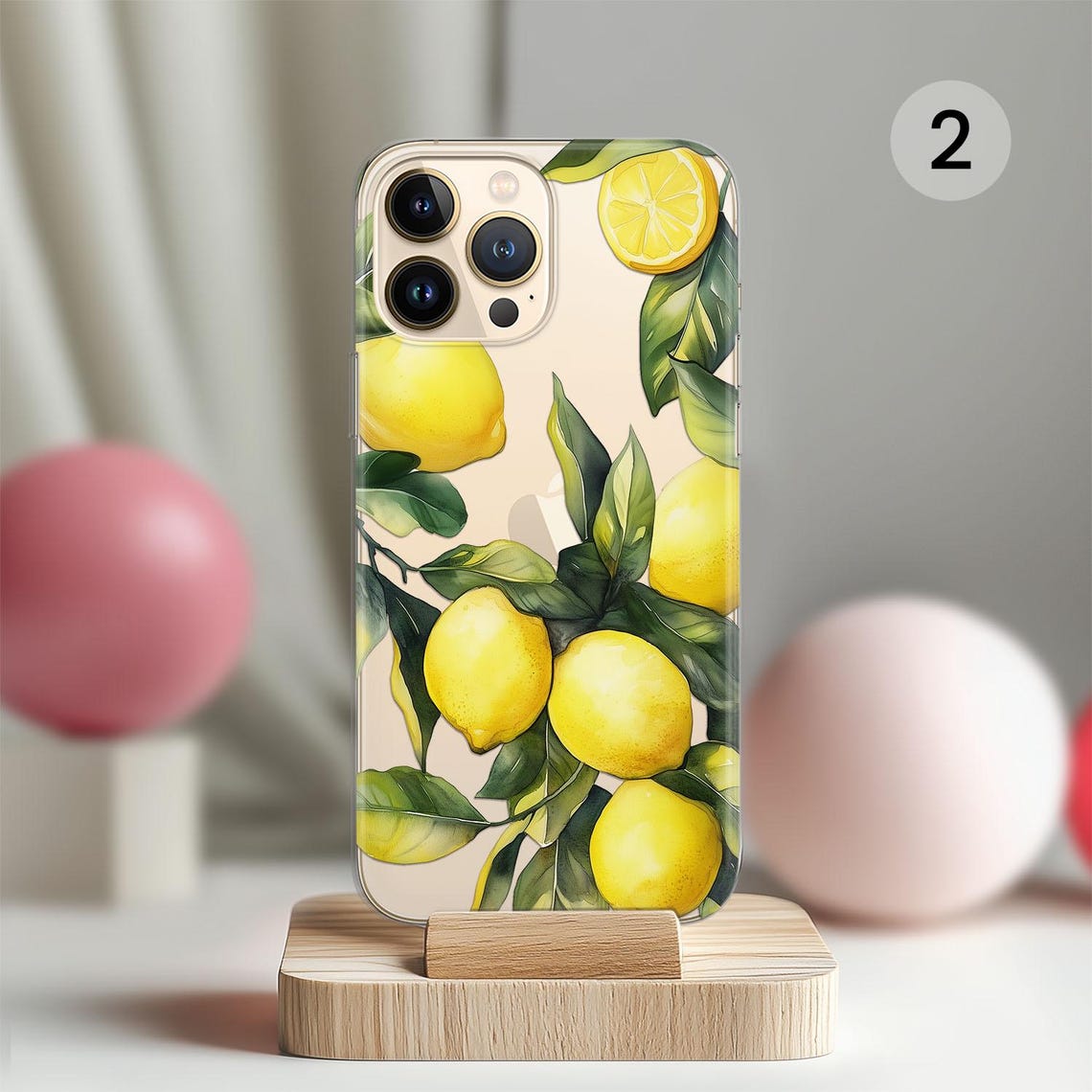 Lemon Case for iPhone 17 Pro Max 16e 15 Plus 14 13 12 11 Xr X SE Plant ...