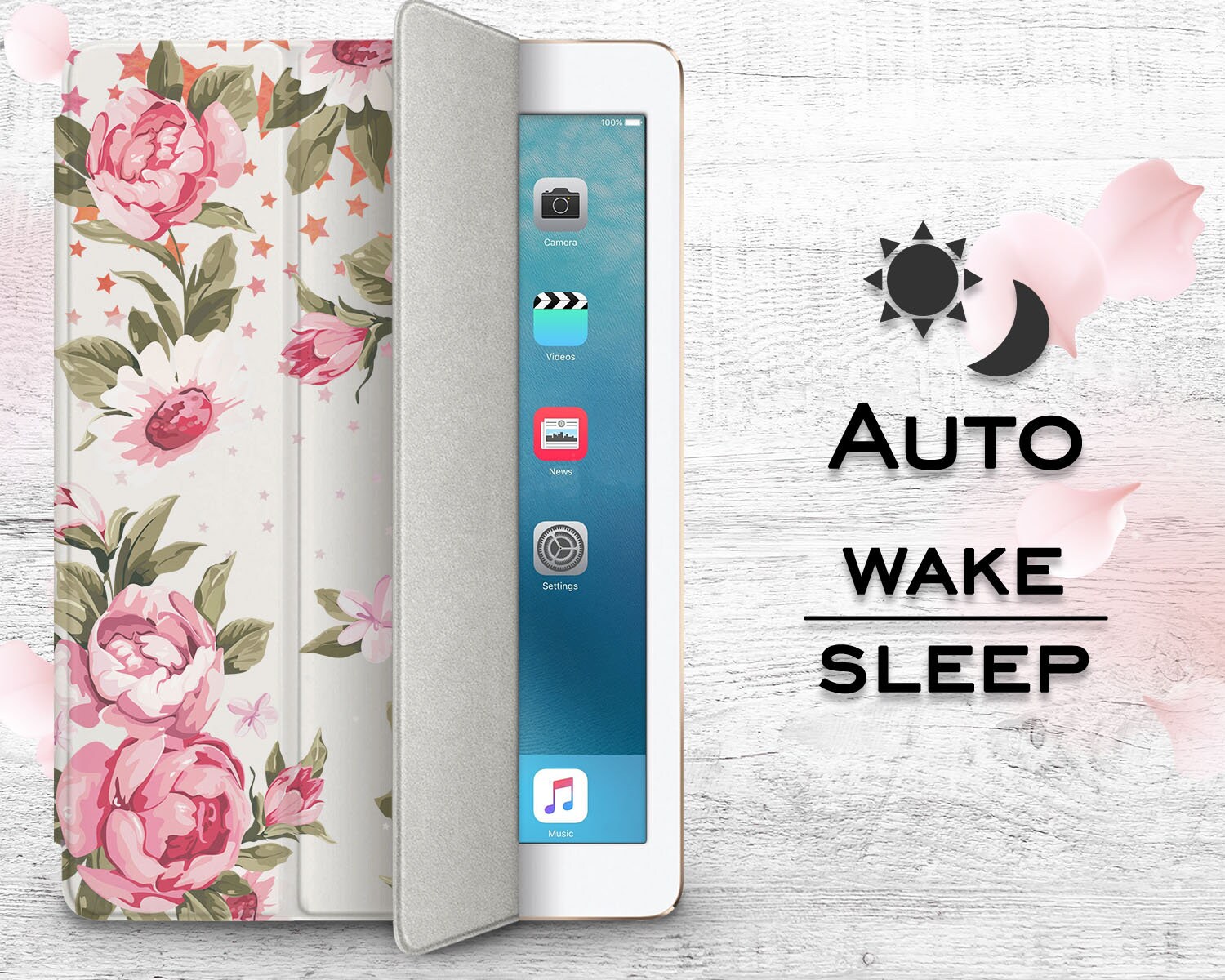 Princess Castle Ipad 10.2 Case Pink Peony Ipad Case Ipad Pro - Etsy