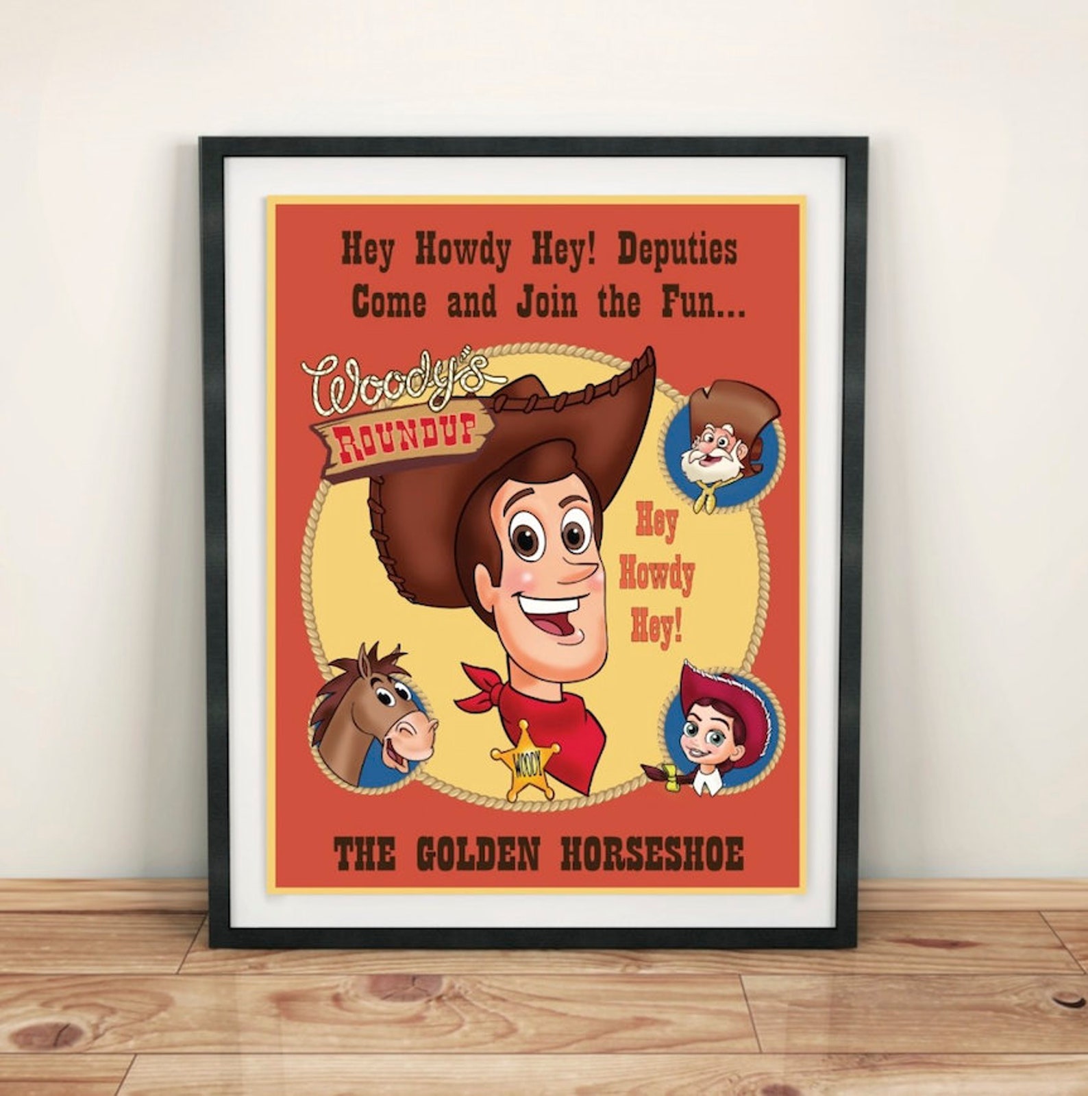 Woody's Roundup Poster Wall Art Wall Decor Art Decor Kids - Etsy