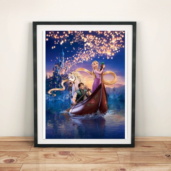 Rapunzel Poster - Etsy