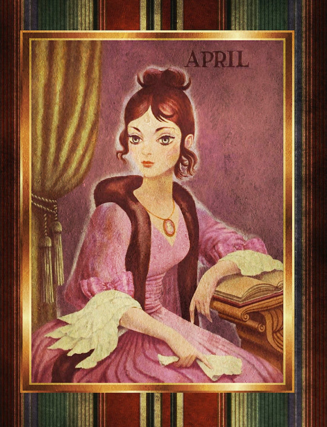 Set of 4 Haunted Mansion Changing Portraits - Etsy