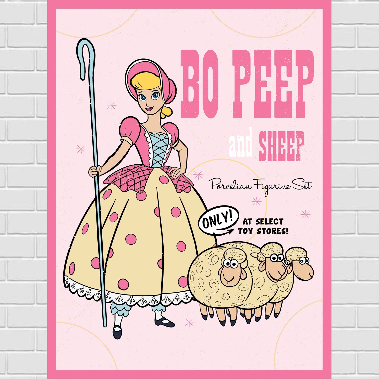 Bo Peep Movie Poster: Kids Room Wall Art Decor - Etsy