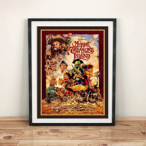 Treasure Island Poster - Etsy
