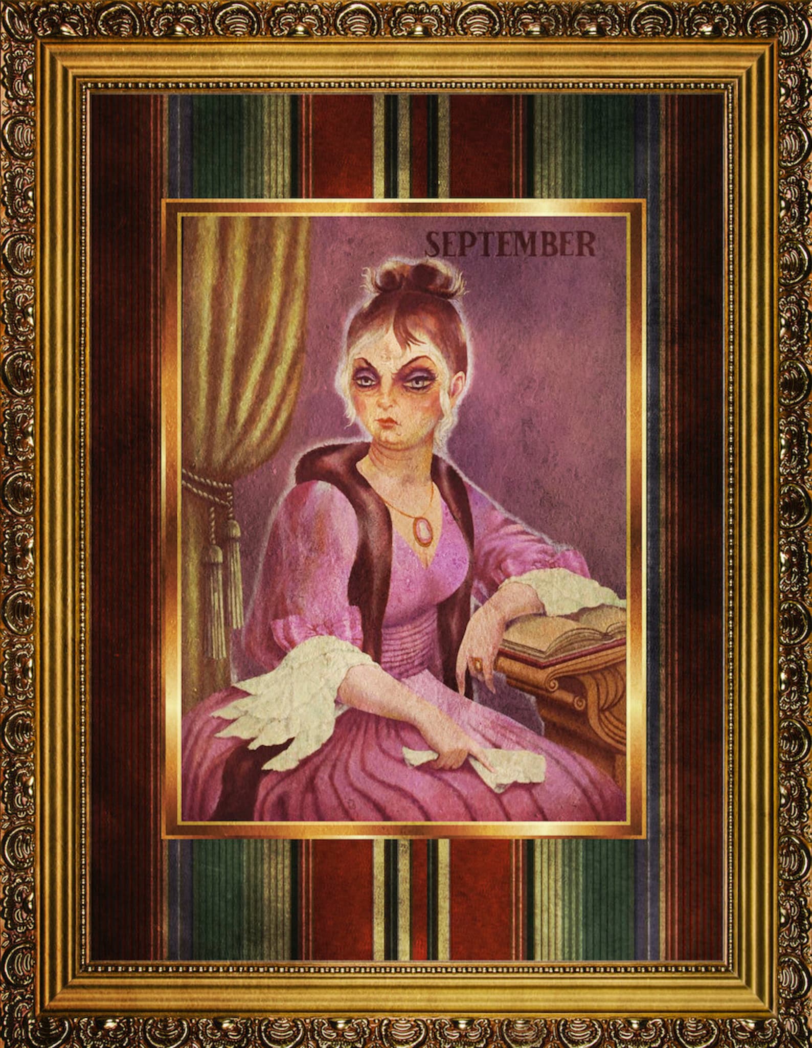 Set of 4 Haunted Mansion Changing Portraits - Etsy