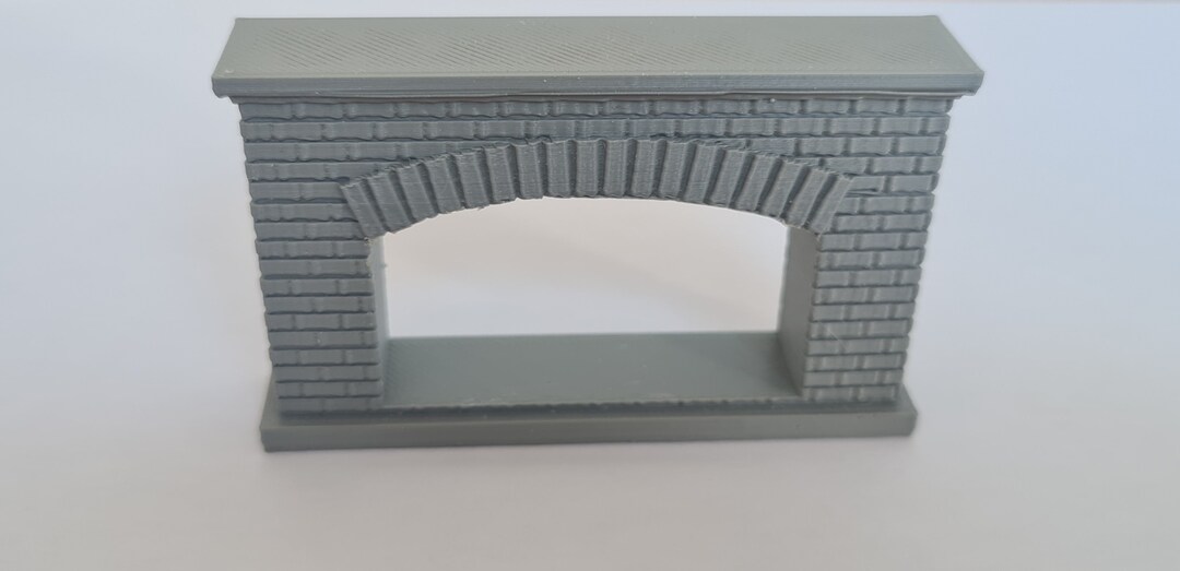 1:24th Scale Dolls House Stone/grey Colour Miniature Fireplace Fits ...