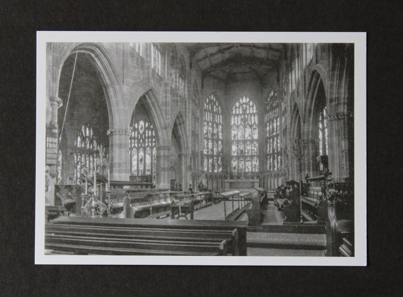 Coventry Cathedral Pre WW2 Postcard Set - Etsy
