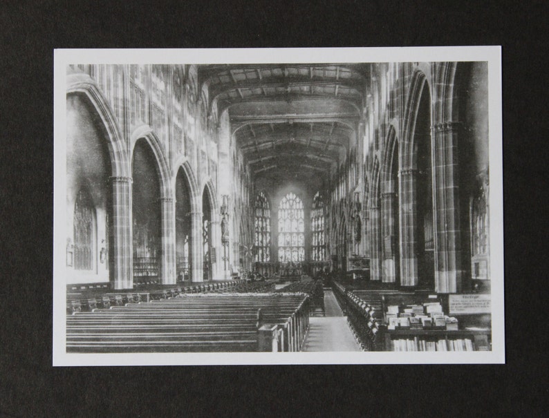 Coventry Cathedral Pre WW2 Postcard Set - Etsy