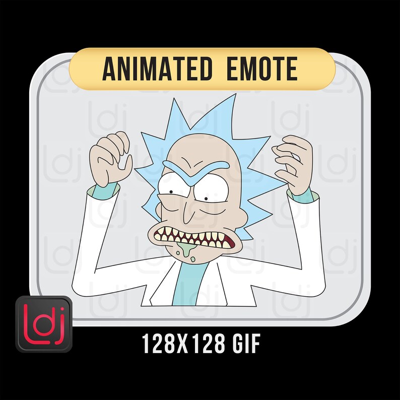 Express Yourself With Rick's Angry Animated Emote for Twitch and ...