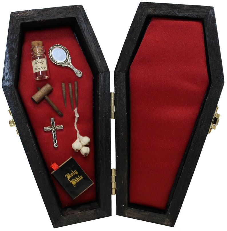 Miniature Coffin Coffin Dracula Van Helsing Vampire - Etsy