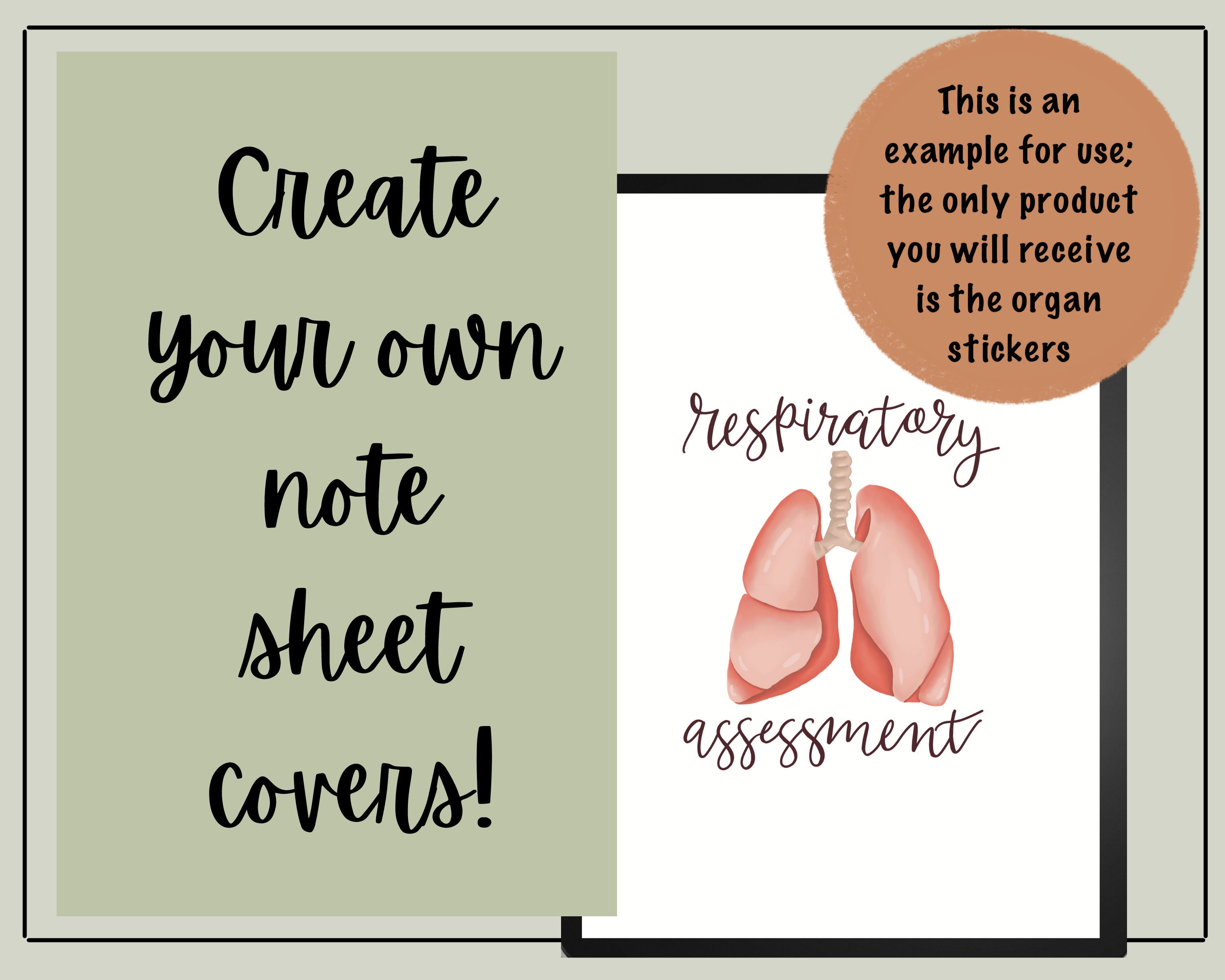 Organ Digital Sticker für Notizen, Präsentationen und mehr! - Etsy.de