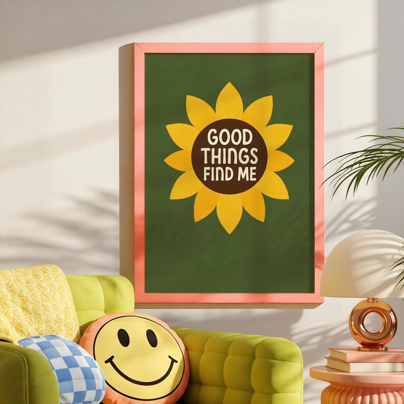 Good Things Find Me Printable Wall Art - Etsy