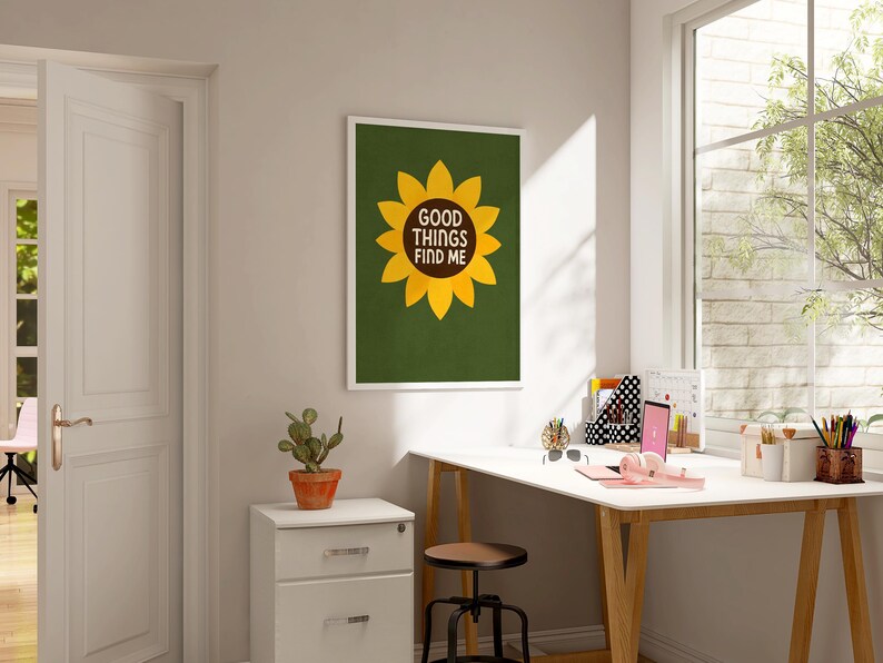 Good Things Find Me Printable Wall Art - Etsy