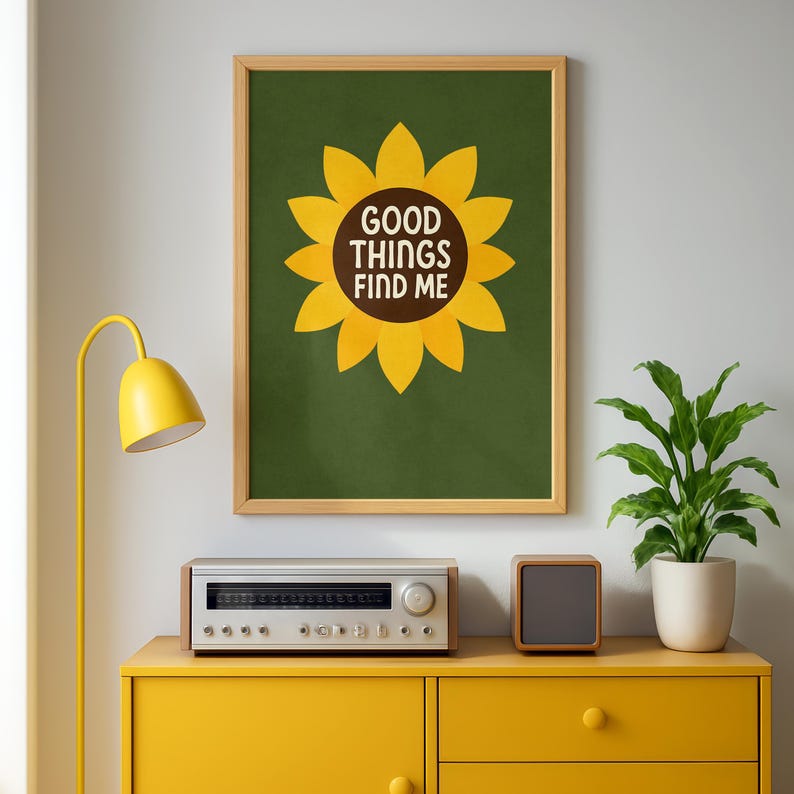 Good Things Find Me Printable Wall Art - Etsy