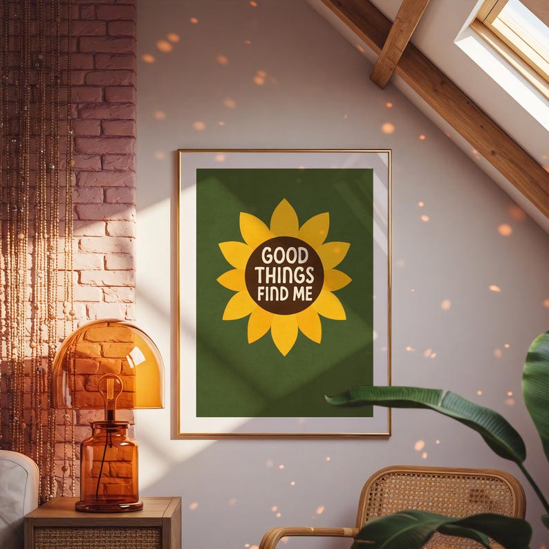 Good Things Find Me Printable Wall Art - Etsy