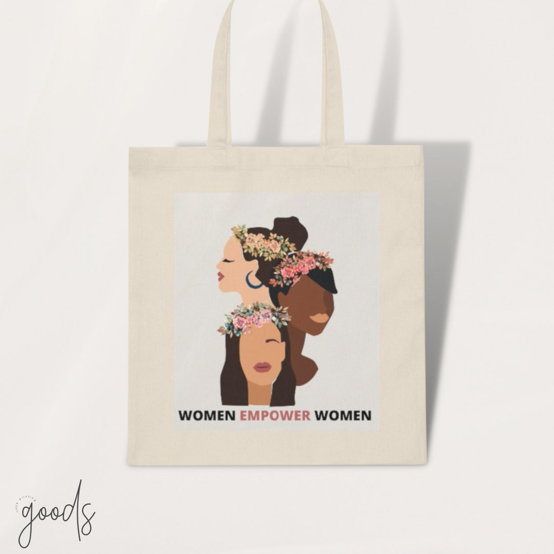 Women Empower Women Tote Bag, Feminist Tote Bag, Canvas Tote Bag, Equal ...