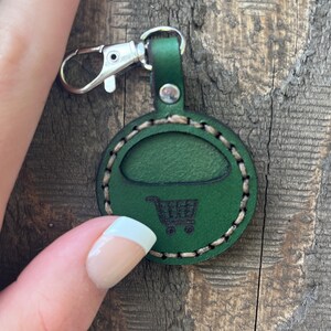 Aldi Quarter Caddy for Shopping Cart - Full Grain Leather - Multiple ...