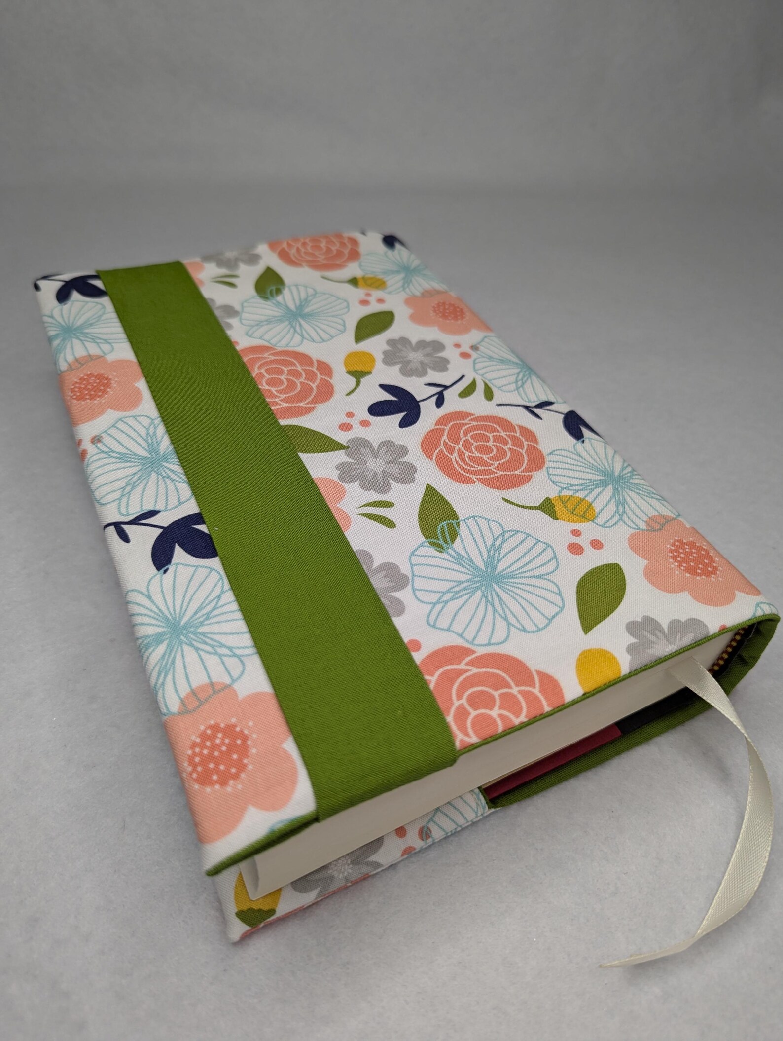 Custom Fabric Book Cover Personalized Hardcover & Paperback Protector ...