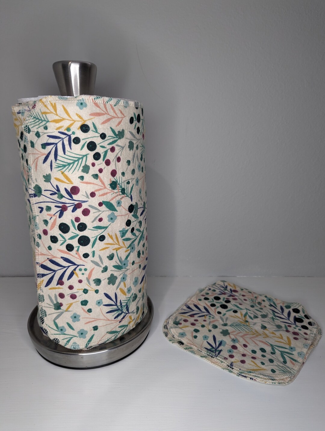 Stacked Floral/ Flowers Paper(less) Towels/napkins, Environmentally/eco ...