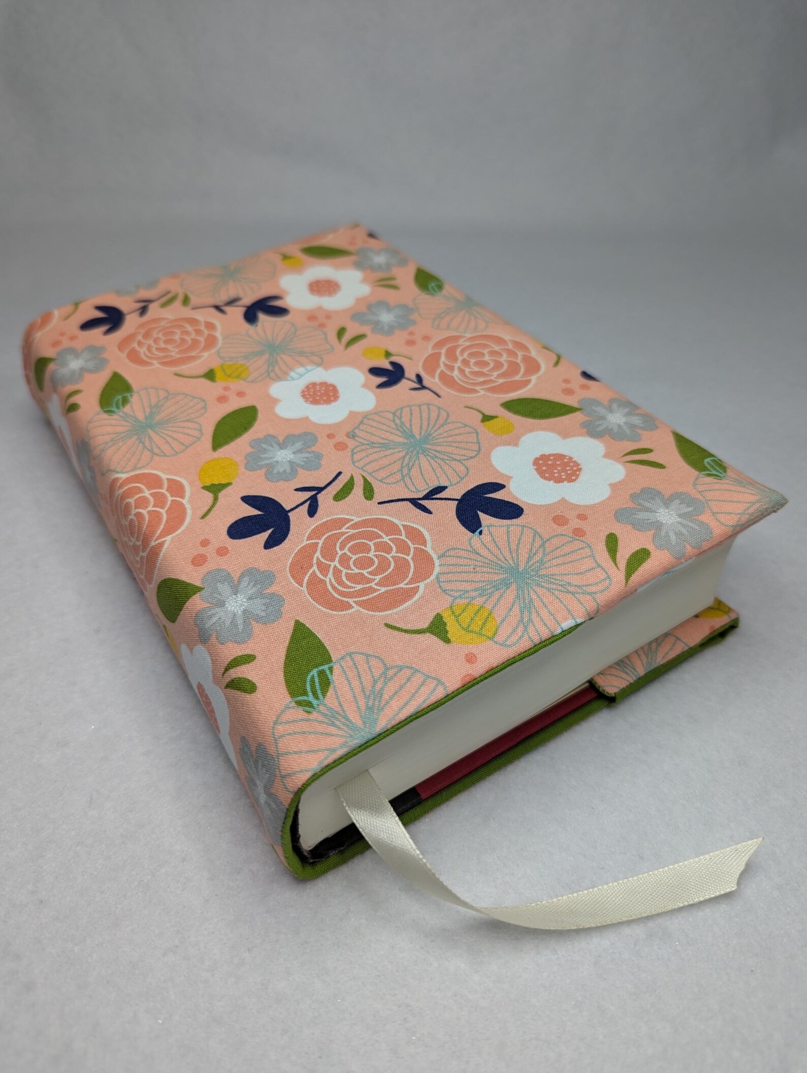 Custom Fabric Book Cover Personalized Hardcover & Paperback Protector ...