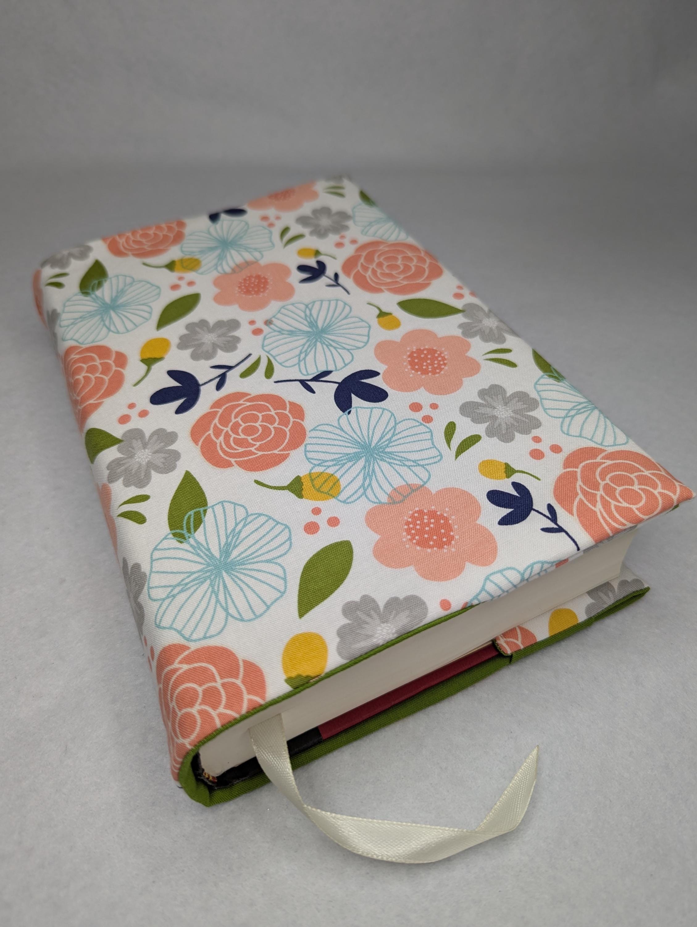 Custom Fabric Book Cover Personalized Hardcover & Paperback Protector ...