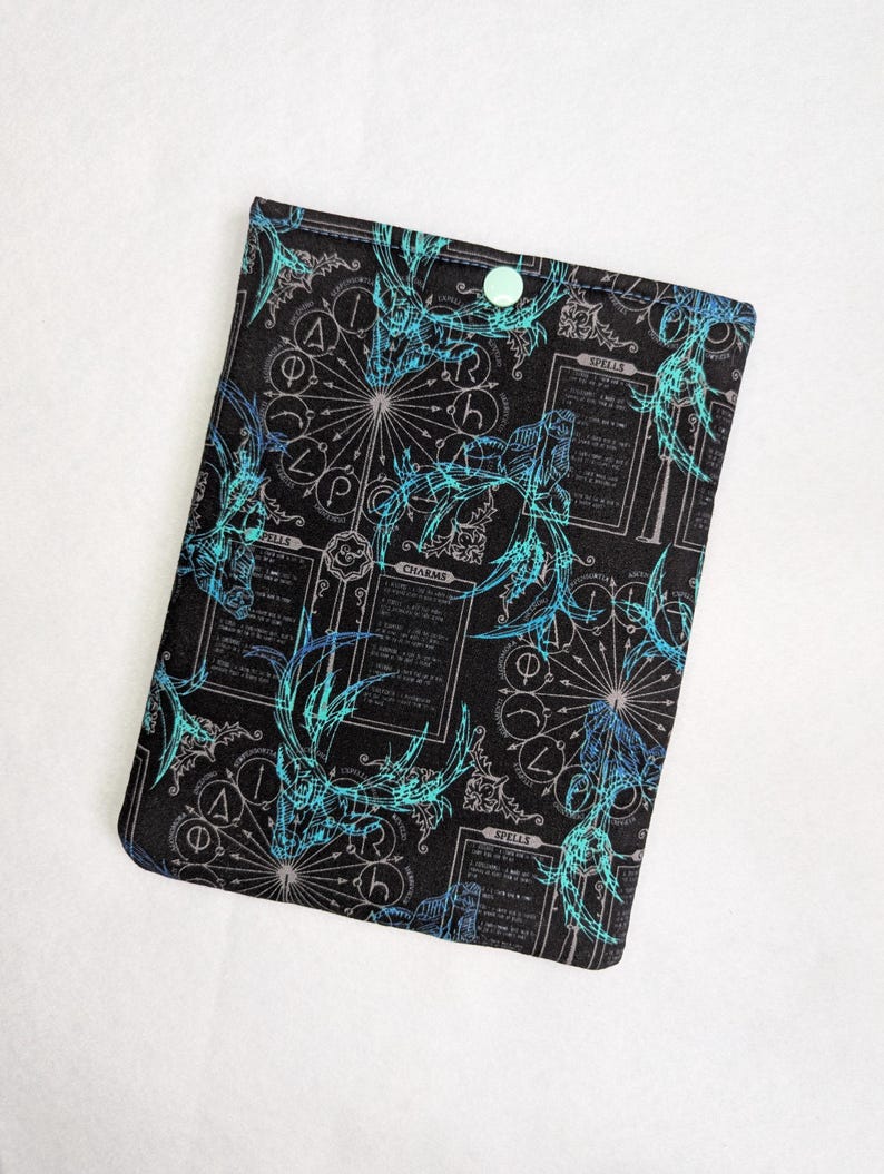 Harry's Patronus Kindle Case: Padded Snap Closure, Fleece Lined - Etsy