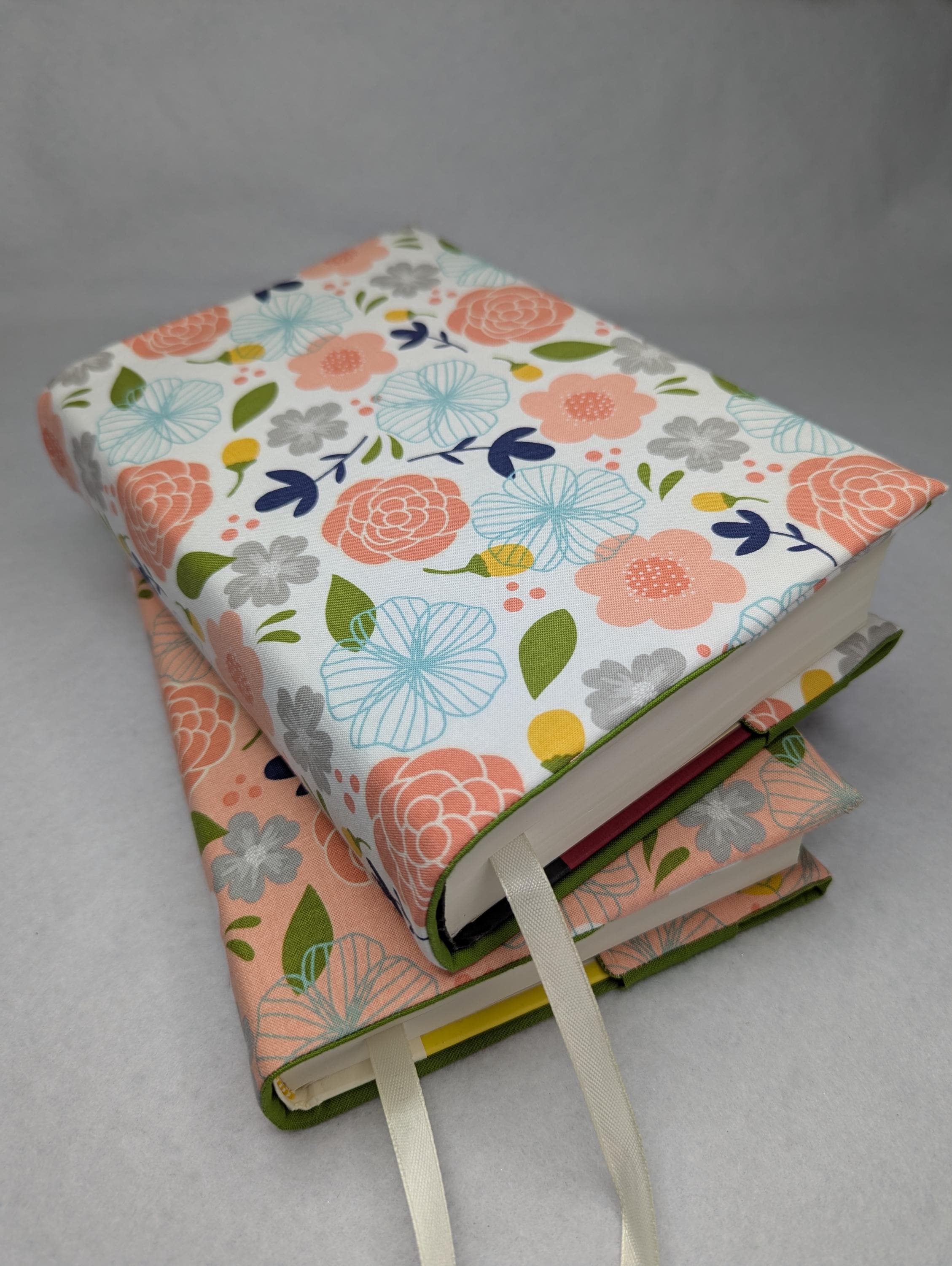 Custom Fabric Book Cover Personalized Hardcover & Paperback Protector ...