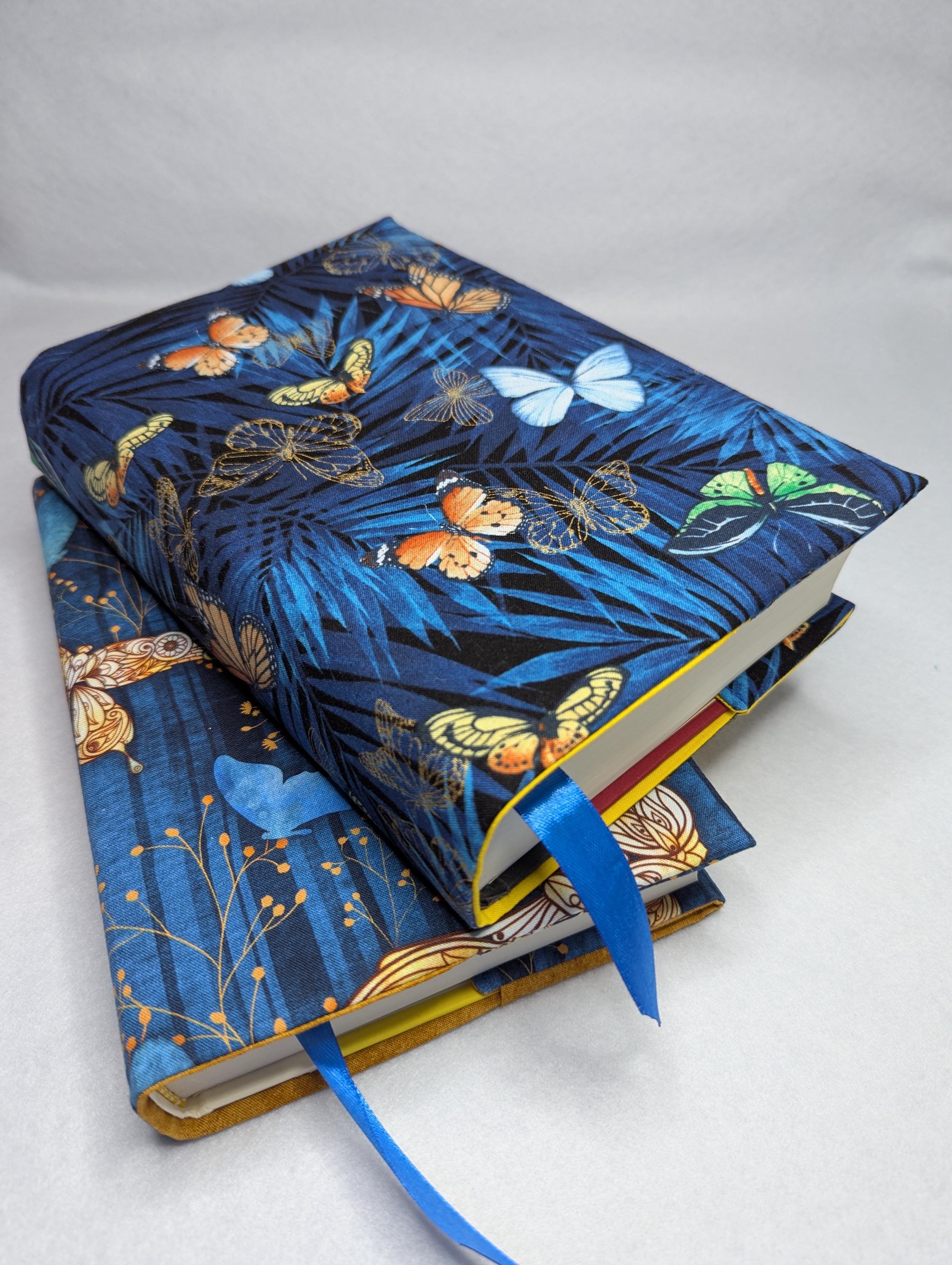 Custom Fabric Book Cover Personalized Hardcover & Paperback Protector ...