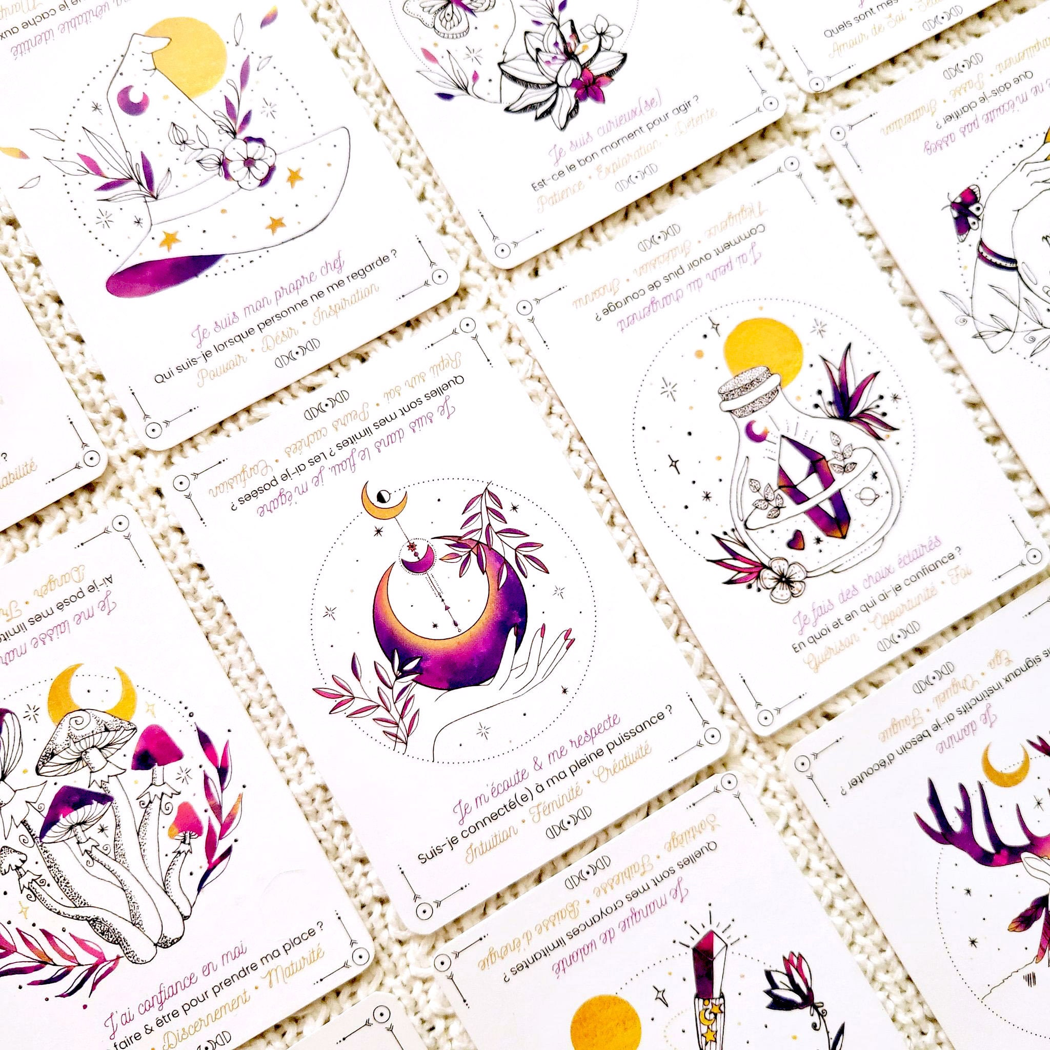 Mon Petit Oracle Witchy, Oracle de la sorcière, jeu d'oracle auto-édité ...