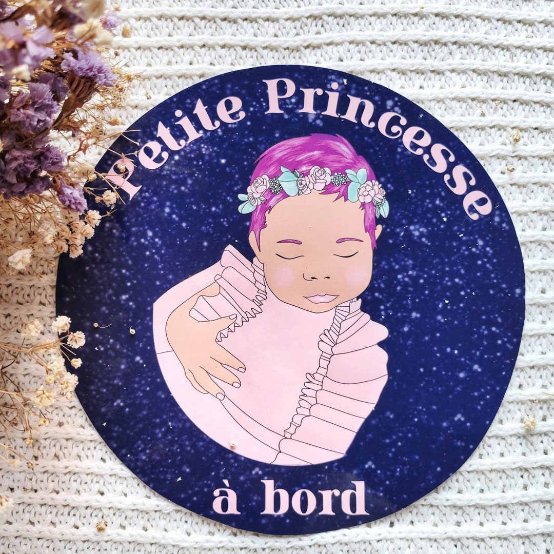 Baby Stickers on Board, Little Princess Sticker on Board - Etsy