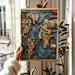 World Map Book Art Print | Literary Adventure Wall Decor | Book Lover ...