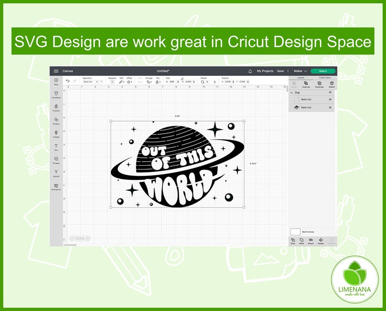 Out of This World SVG PNG - Etsy