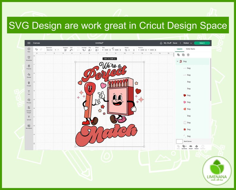 We're a Perfect Match SVG PNG Groovy Valentines Svg - Etsy