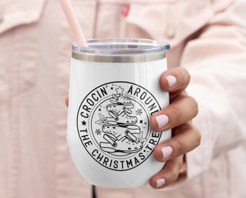 Crocin' Around the Christmas Tree SVG Crocin' Around - Etsy