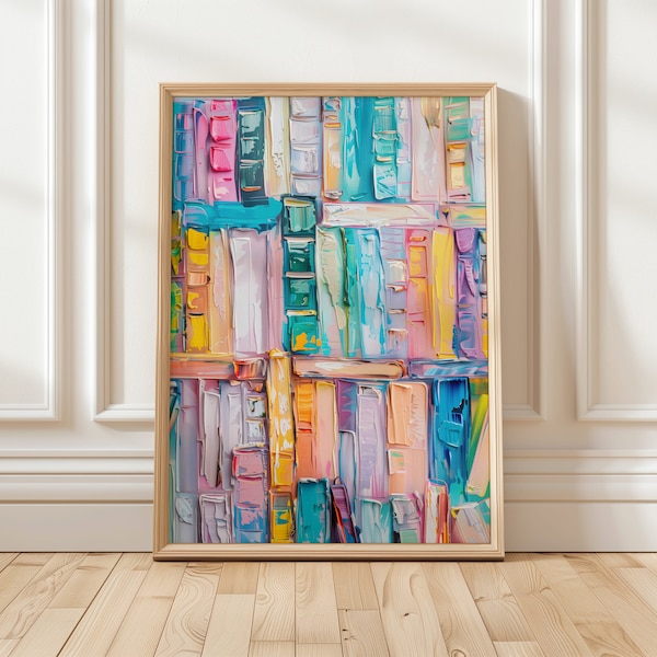 Library Wall Art - Etsy