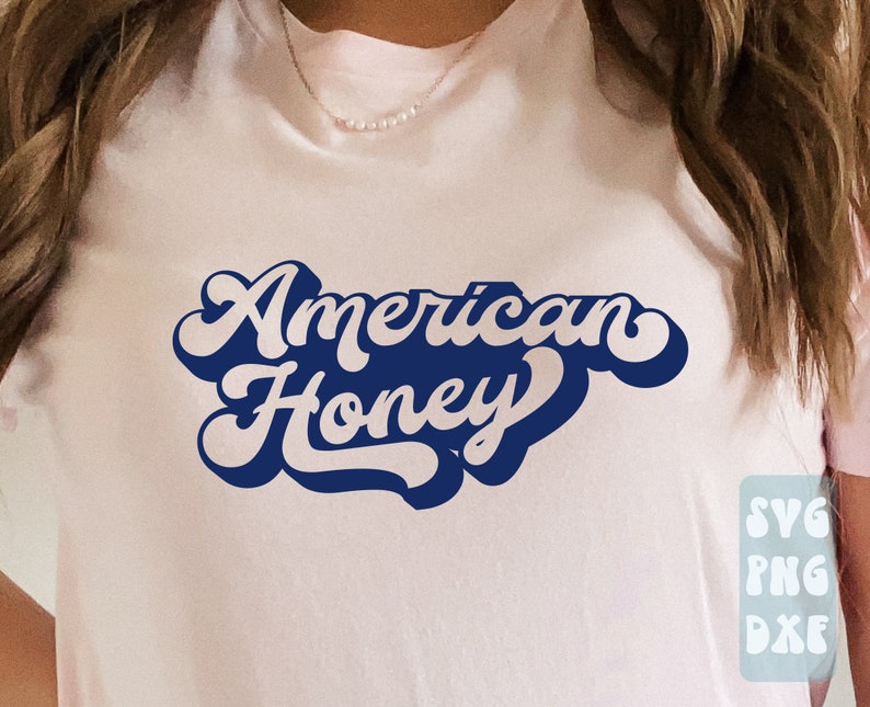 American Honey SVG Pngretro Svg4th of July Svgfourth of | Etsy