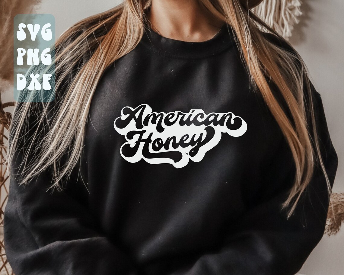 American Honey SVG Pngretro Svg4th of July Svgfourth of | Etsy