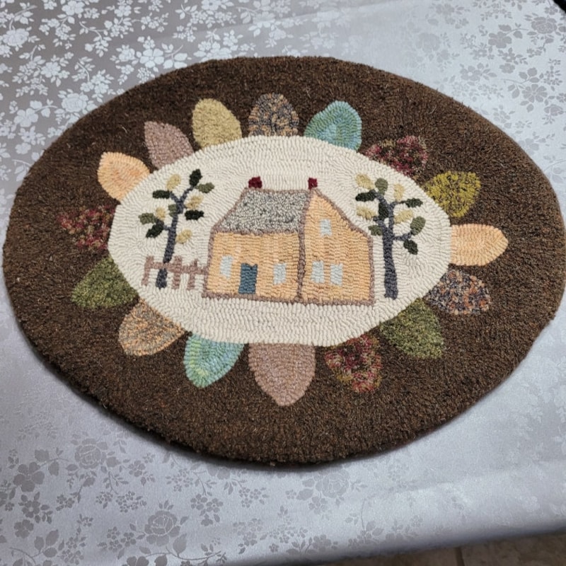 Hooked Table Mat - Etsy