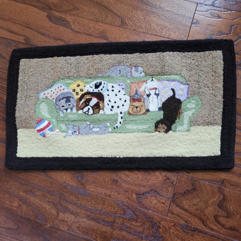 Wool Hooked Rugs - Etsy