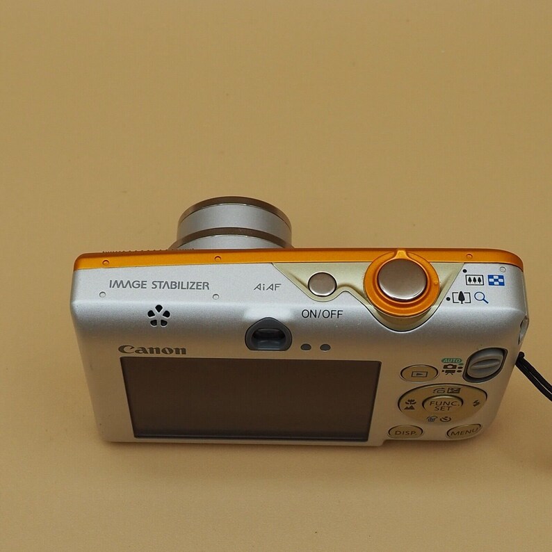 Canon Powershot SD 1200 IS Digital ELPH 10.0MP 3x Digital Camera Orange ...