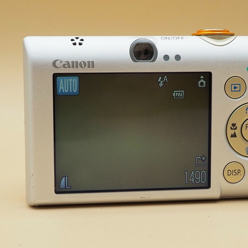 Canon Powershot SD 1200 IS Digital ELPH 10.0MP 3x Digital Camera Orange ...