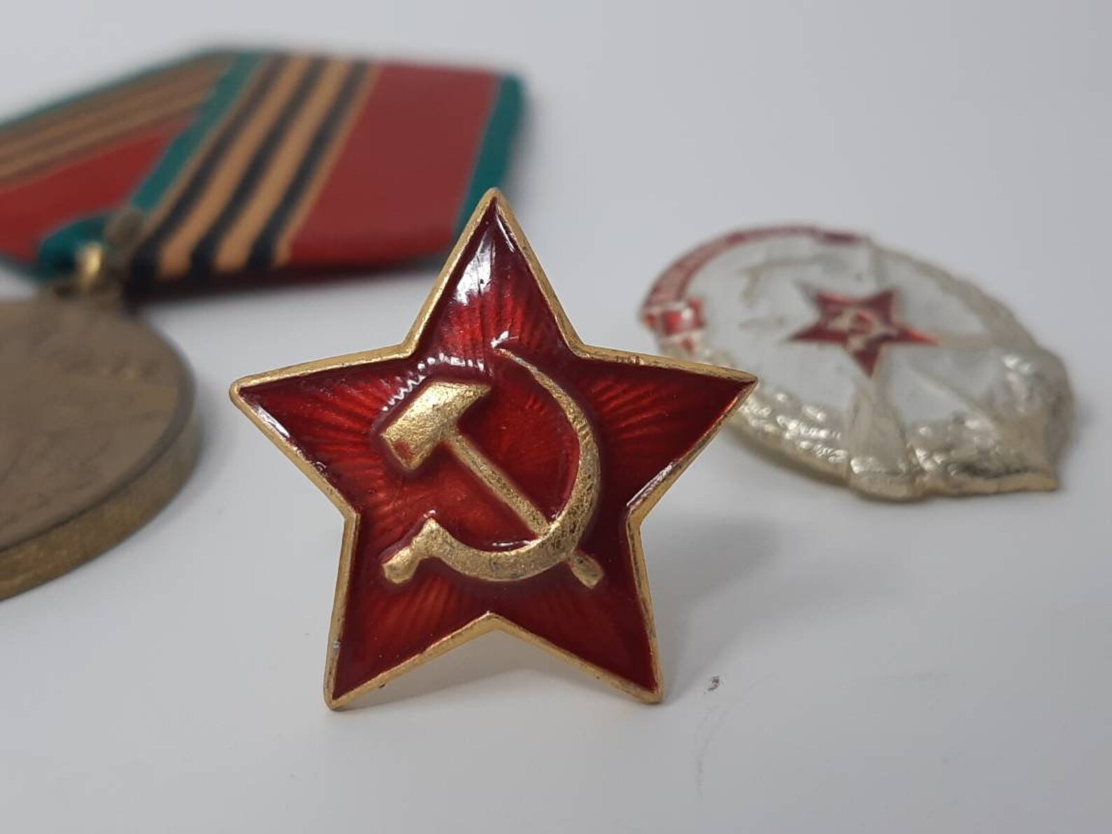 Vintage Lot of Original Soviet Pins and Medals | Etsy
