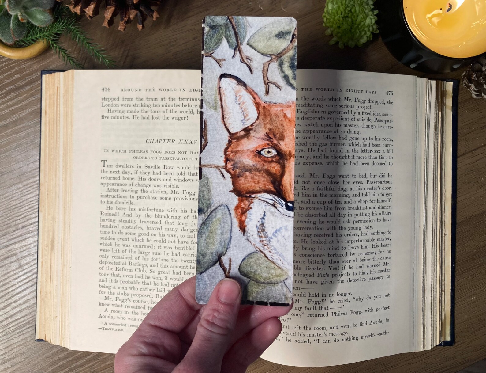 Watercolor Fox Bookmarks Set of 3 or Pick 1 Heavyweight - Etsy