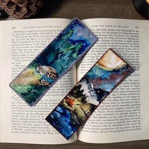 Mountain Van Life/camping Bookmark -heavyweight, Printed on Glossy ...