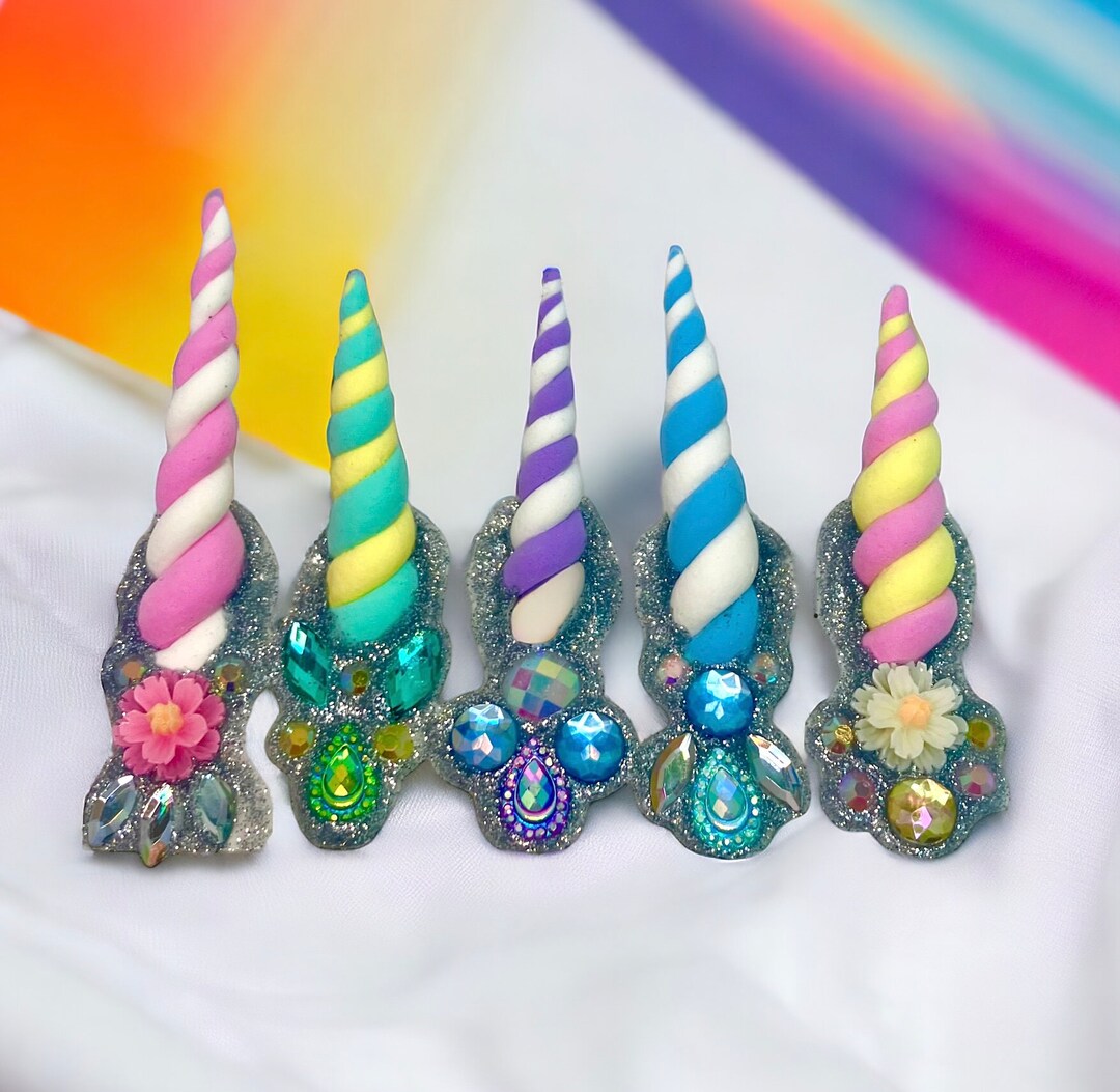Unicorn Horn Face Gems, Unicorn Costume, Presents for Girls, Party Bag ...
