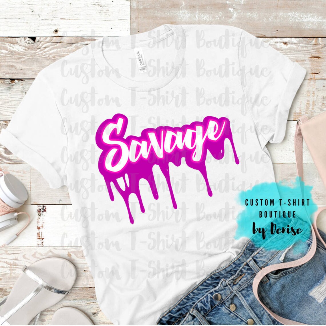 Savage T-shirt / Women's Shirt / Drip T-shirt / Shirts for Women ...