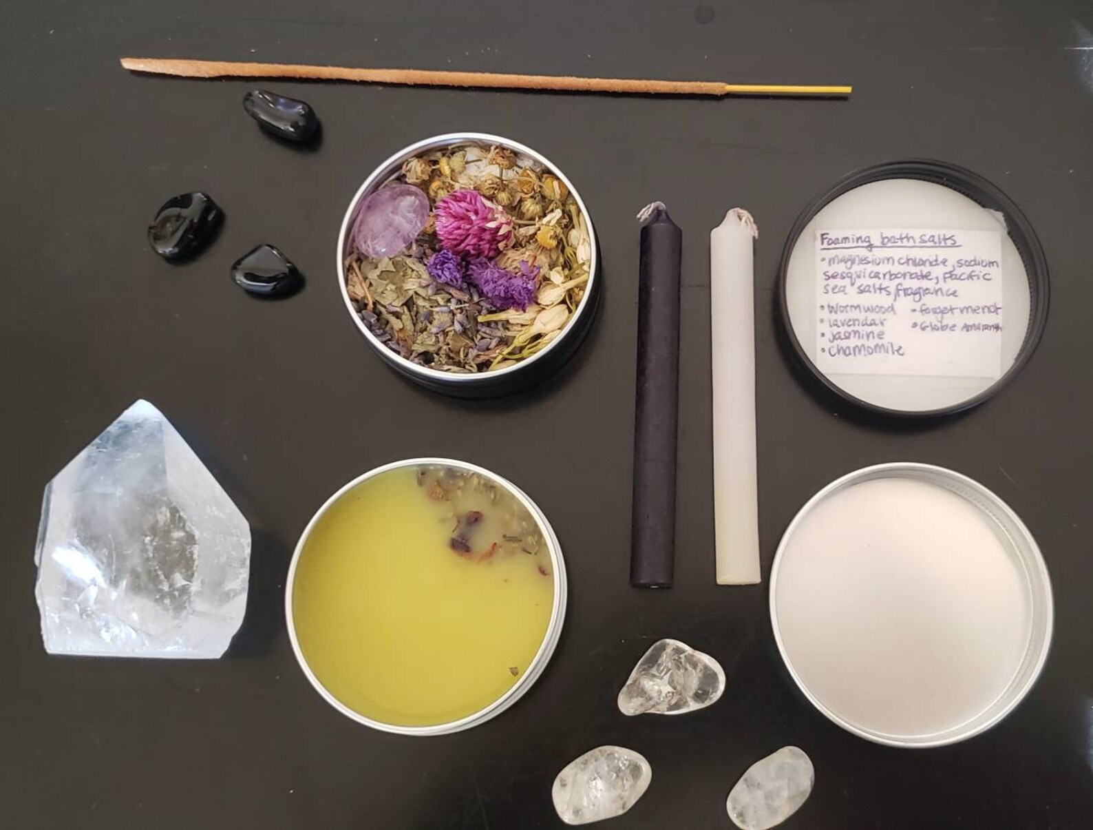 New Moon Ritual Herbal Bath Soak Kit - Etsy