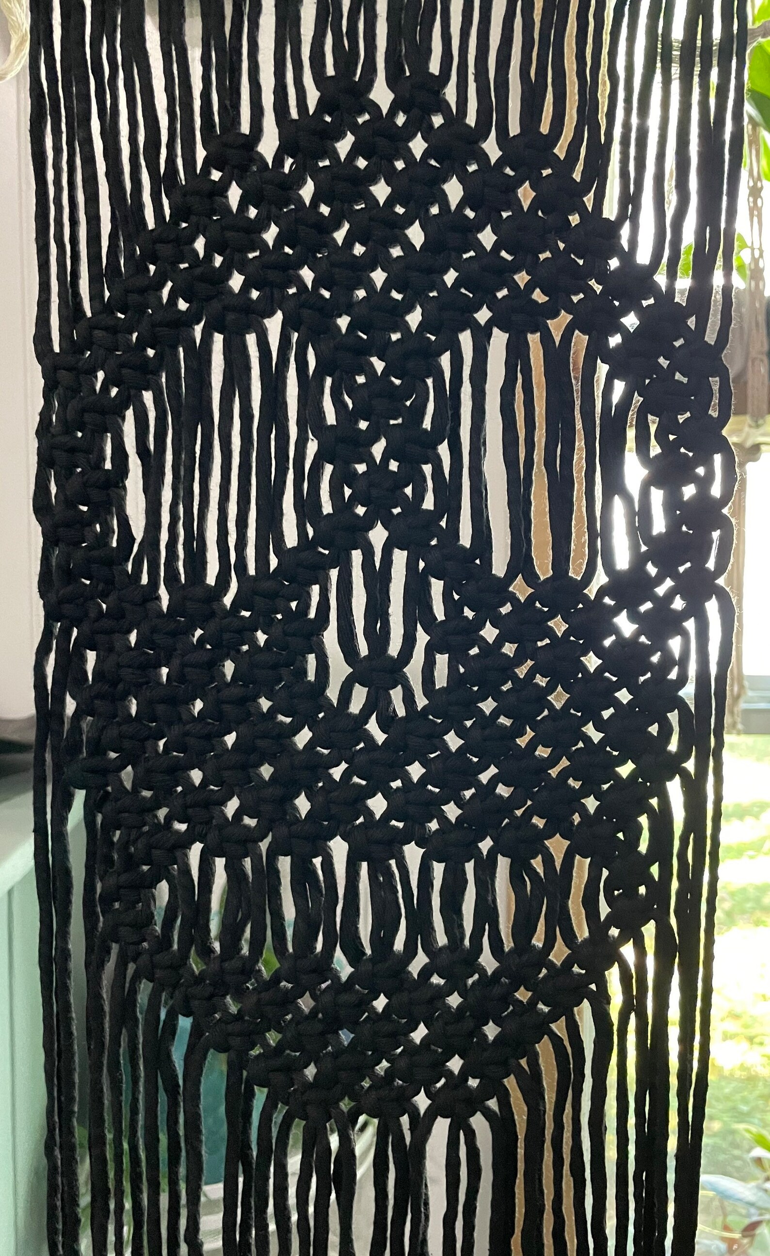 Skull Macrame Wall Hanging Halloween Decor Goth Witchy - Etsy